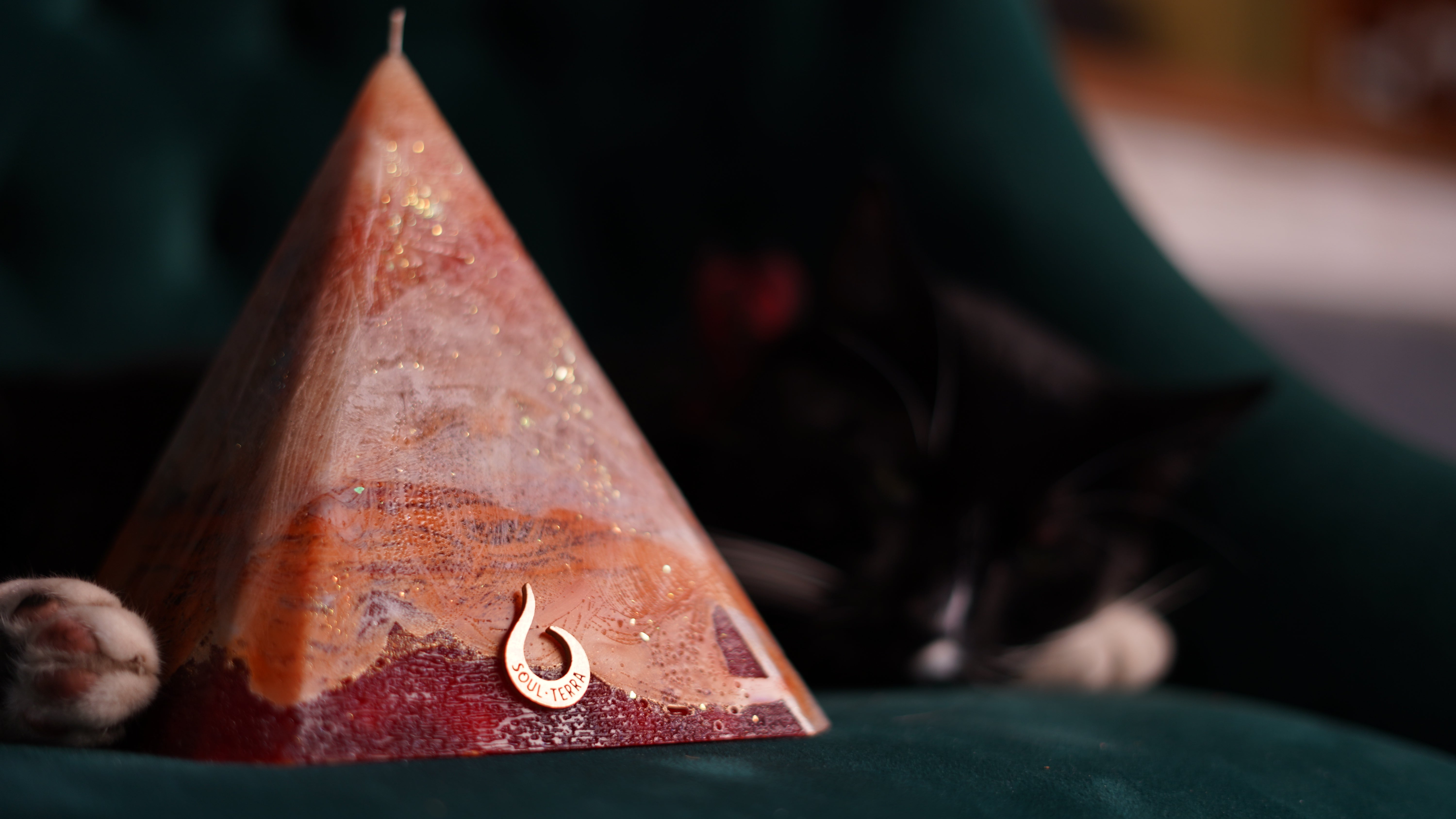Pyramid Crystal Candles - What will you discover? – Crystal Candles by ...
