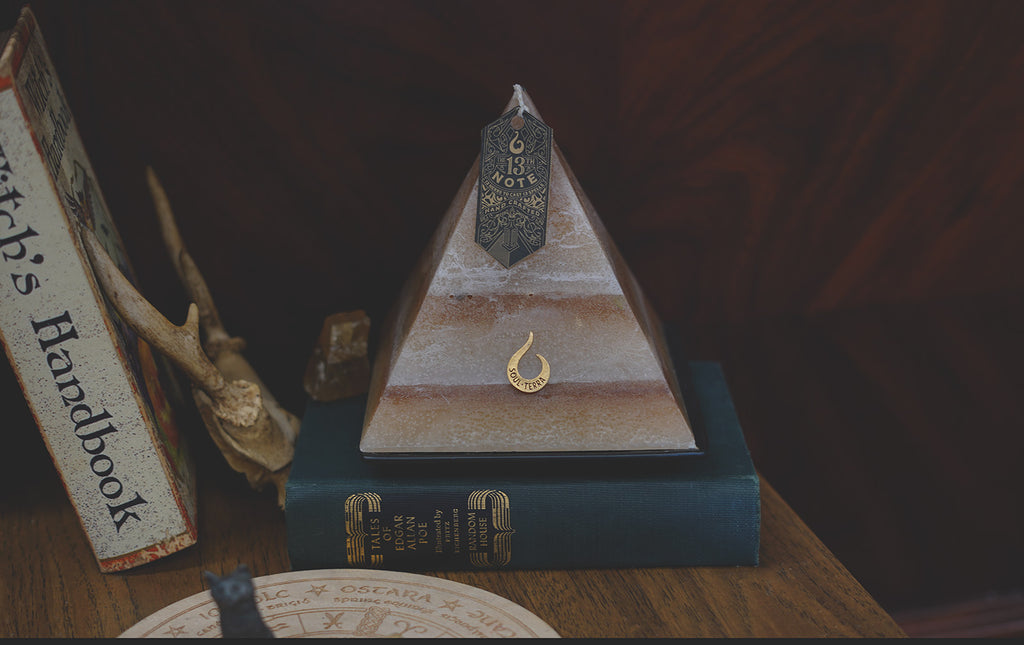 The 13th Note: a Spell Candle – Crystal Candles by Soul-Terra