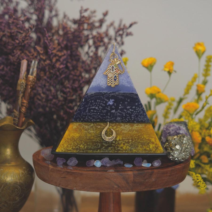 Fatima’s Fossil – Crystal Candles by Soul-Terra