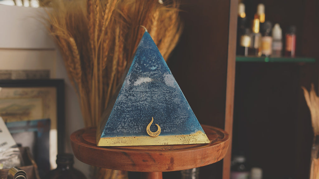Merchants Moonshine – Crystal Candles by Soul-Terra