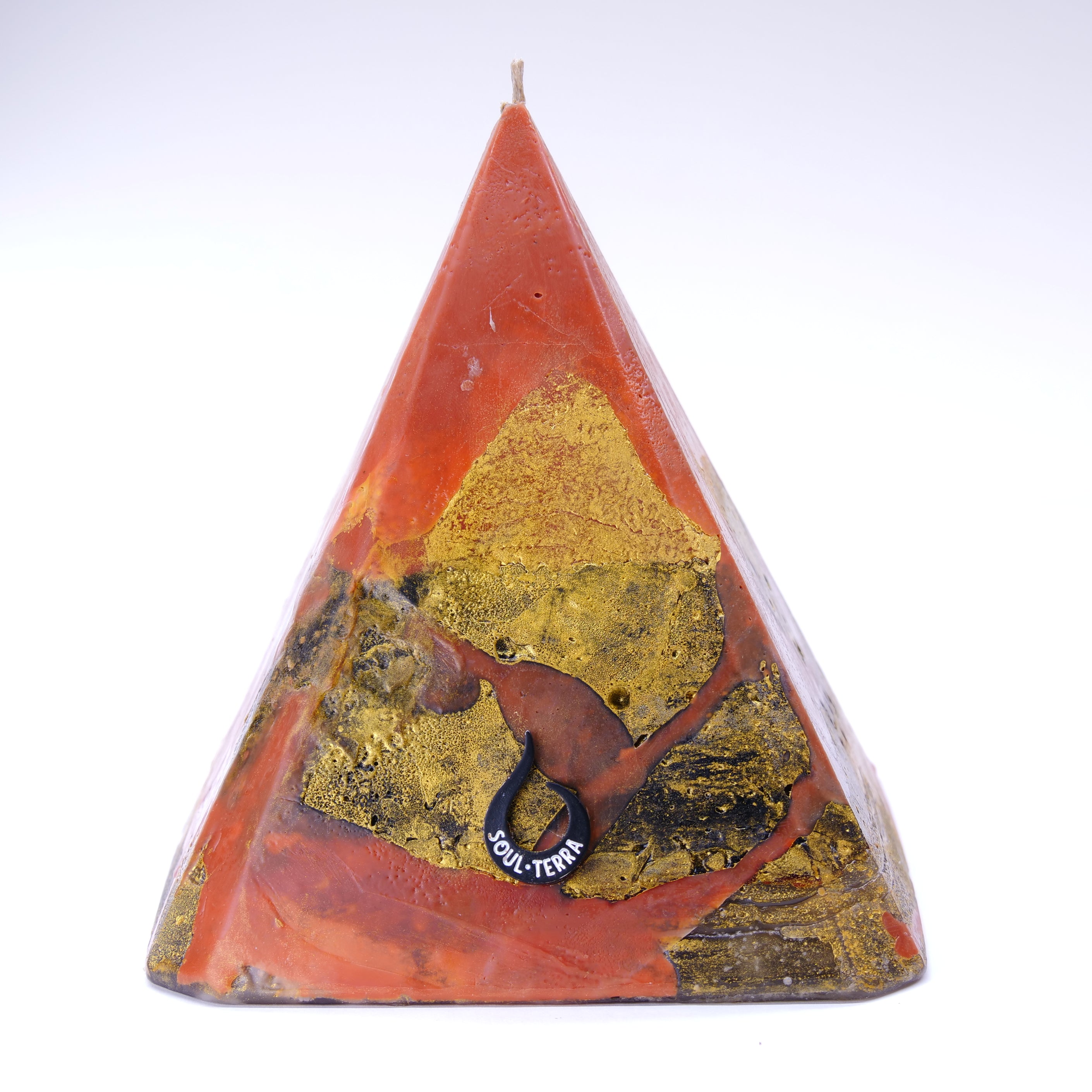 Mystery Pyramid Candles with Crystals, Rings, Tarot & Zodiac – SOUL/\TERRA