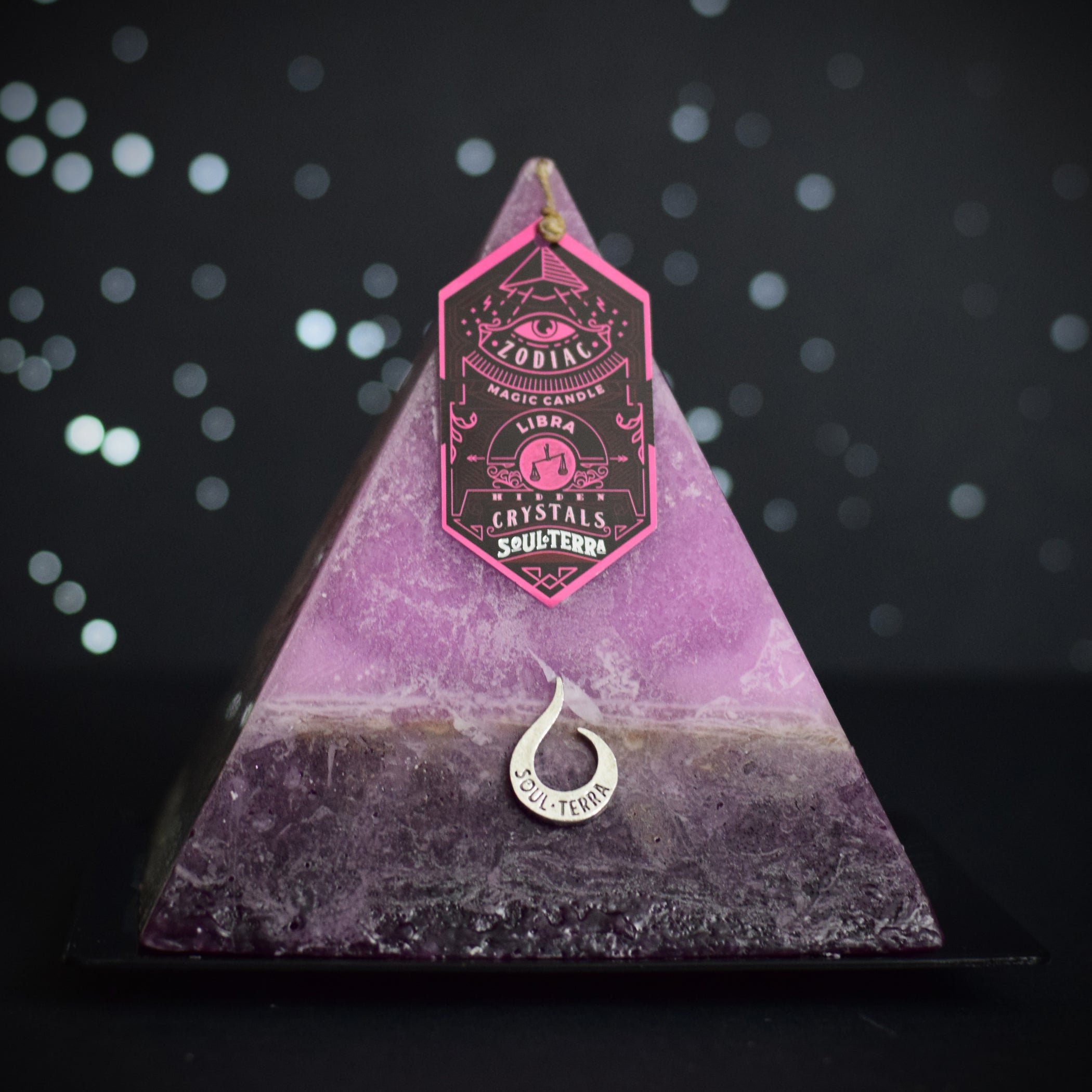 Libra Crystal Candle - Discover Libra Crystals Inside! – SOUL/\TERRA