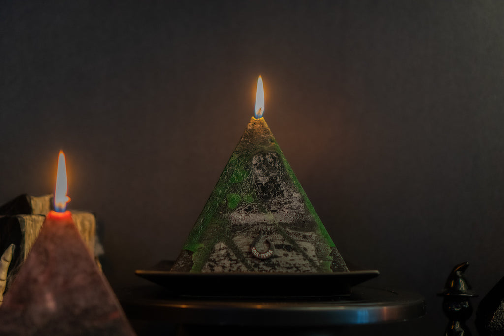Dark Occult – Crystal Candles by Soul-Terra