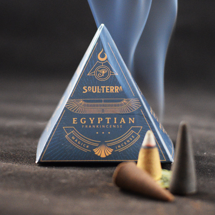 EGYPTIAN INCENSE - spirit + ascent - Pyramid Incense – Crystal Candles ...