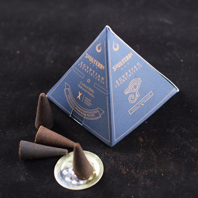 EGYPTIAN INCENSE - spirit + ascent - Pyramid Incense – Crystal Candles ...