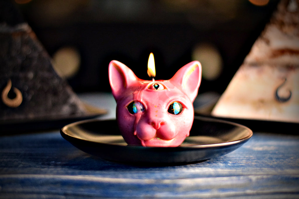 Punky Pussycat – Crystal Candles by Soul-Terra